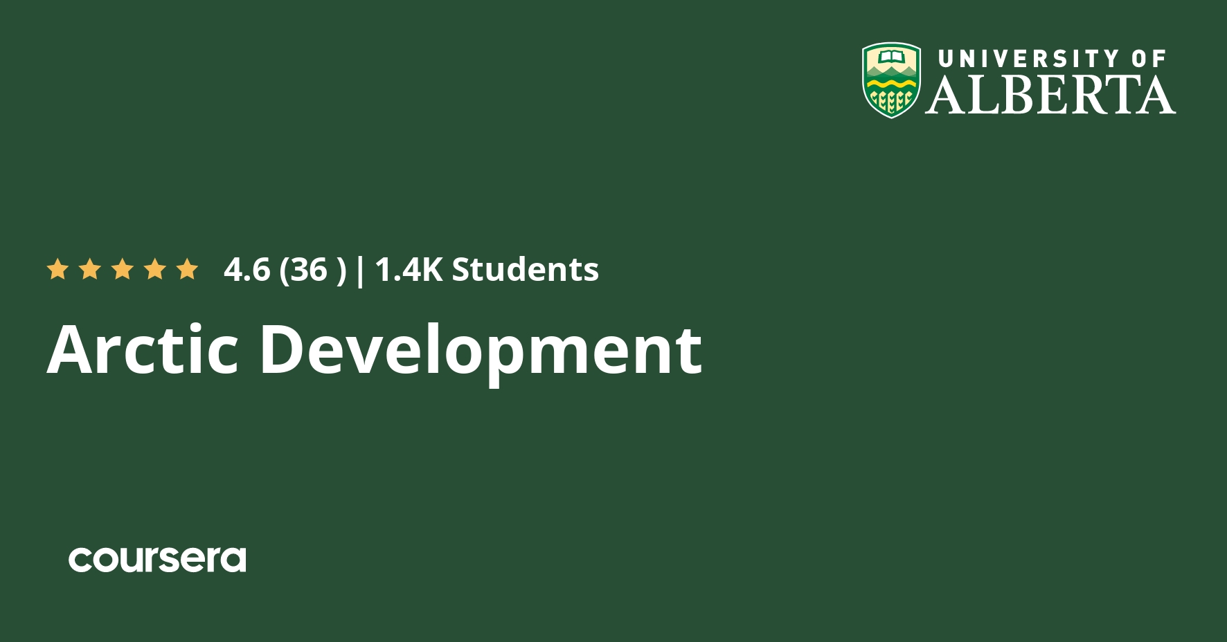 Arctic Development - Coursya