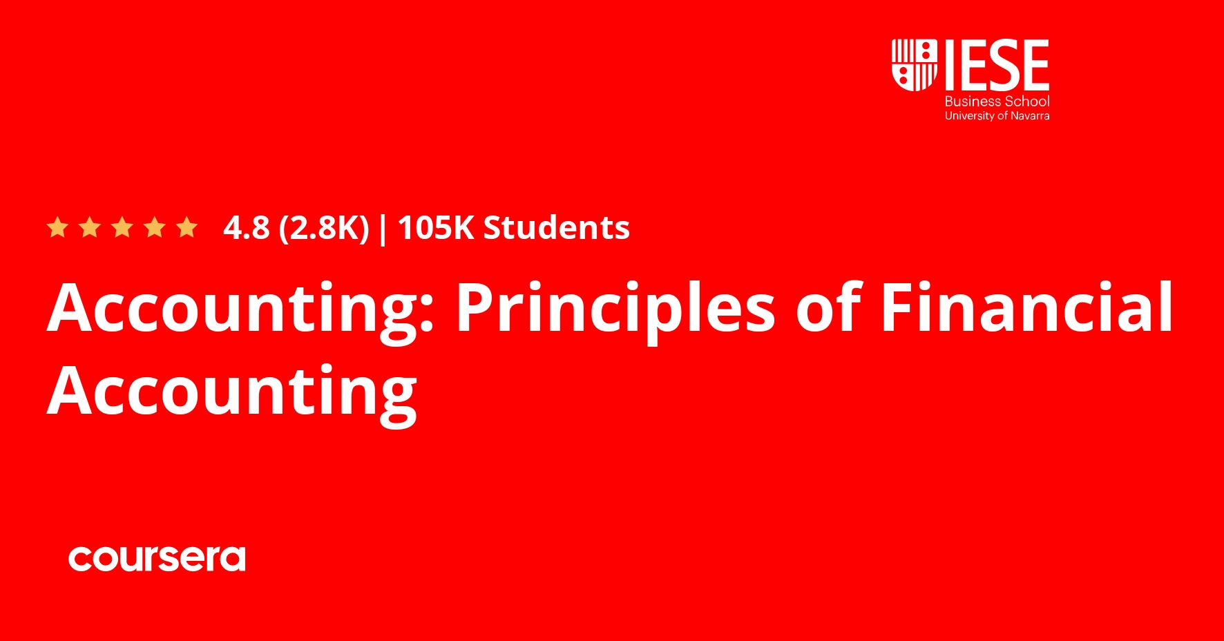 Accounting: Principles of Financial Accounting - Coursya