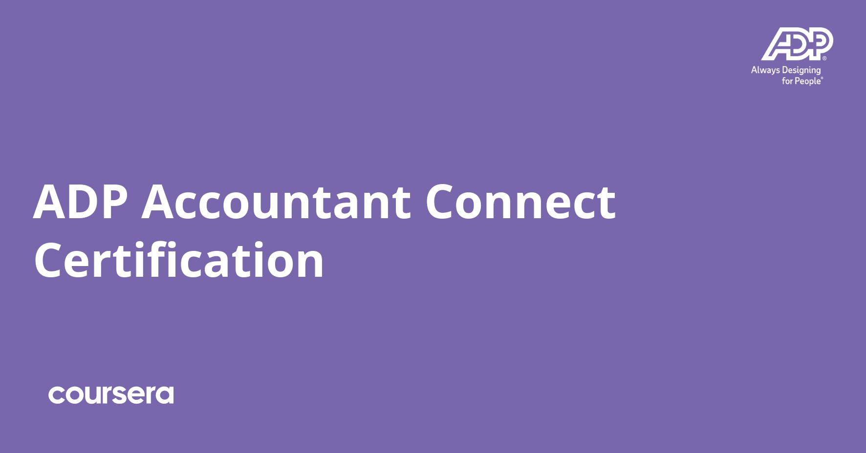 ADP Accountant Connect Certification - Coursya