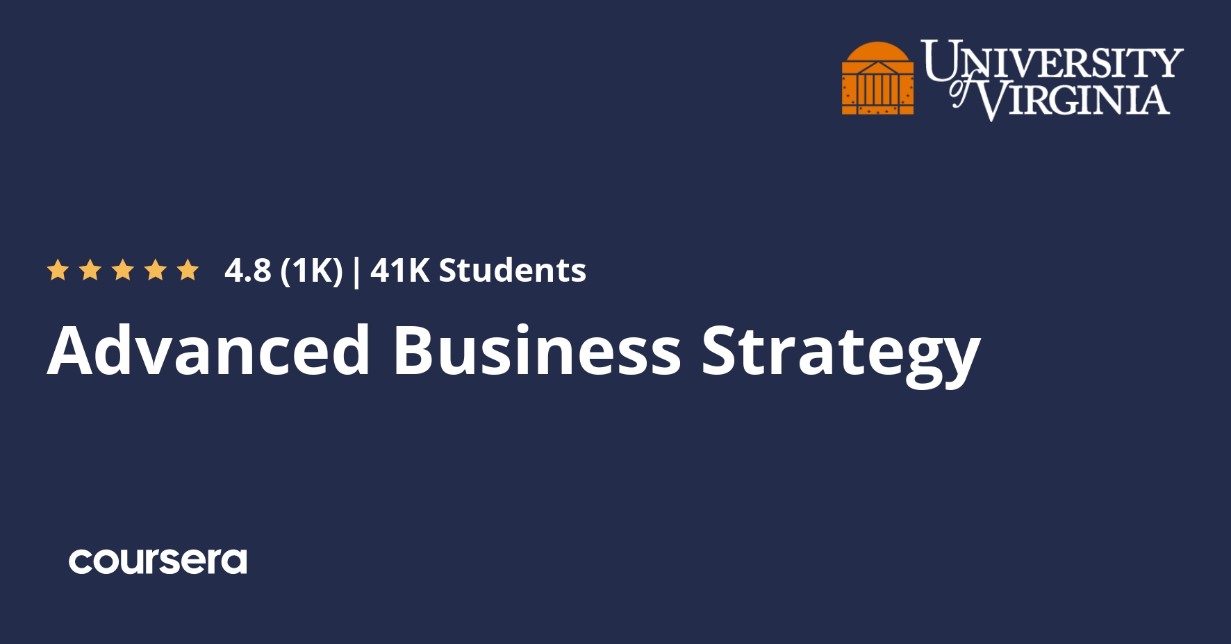 Advanced Business Strategy - Coursya