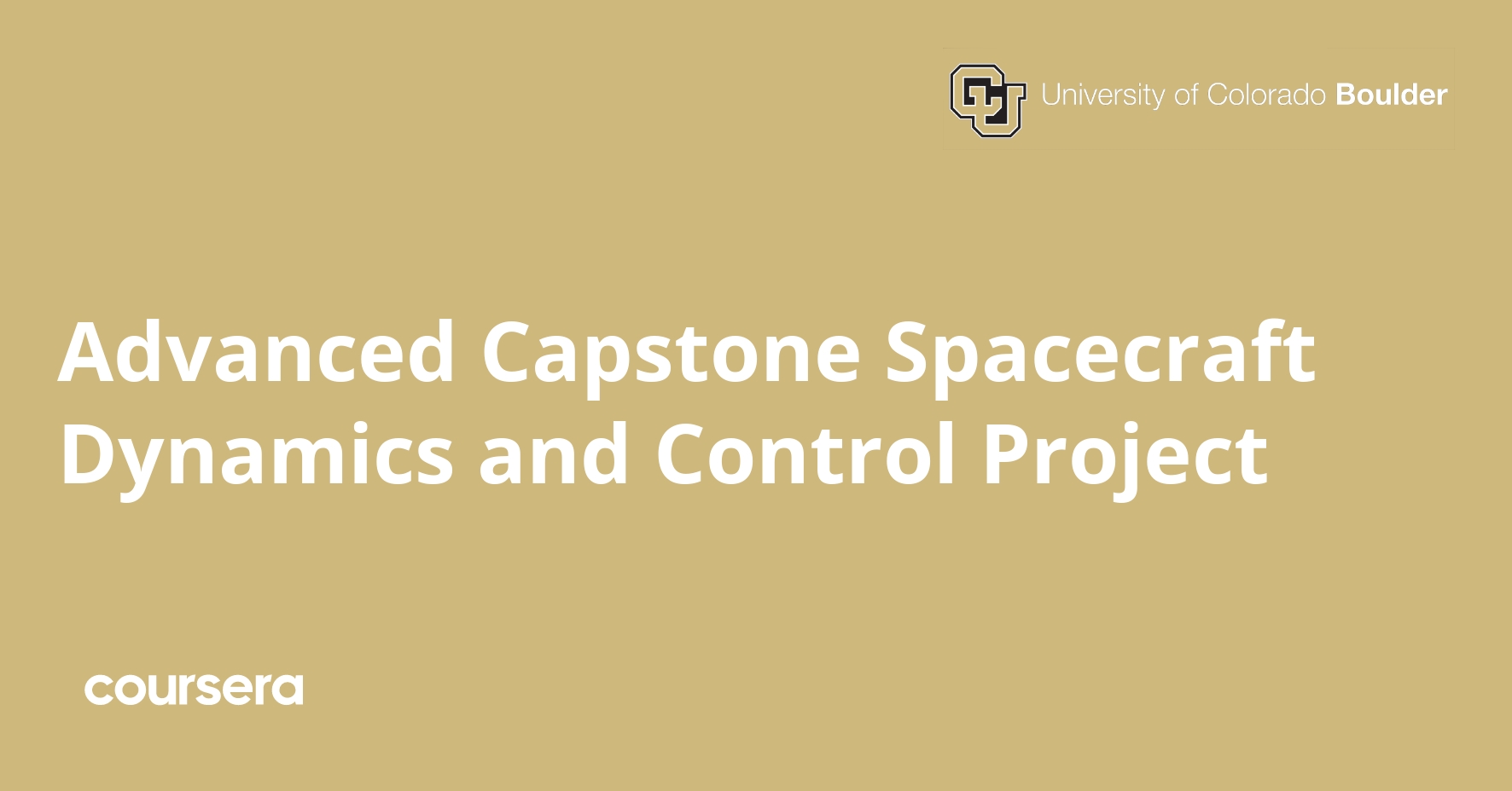 Advanced Capstone Spacecraft Dynamics And Control Project Coursya