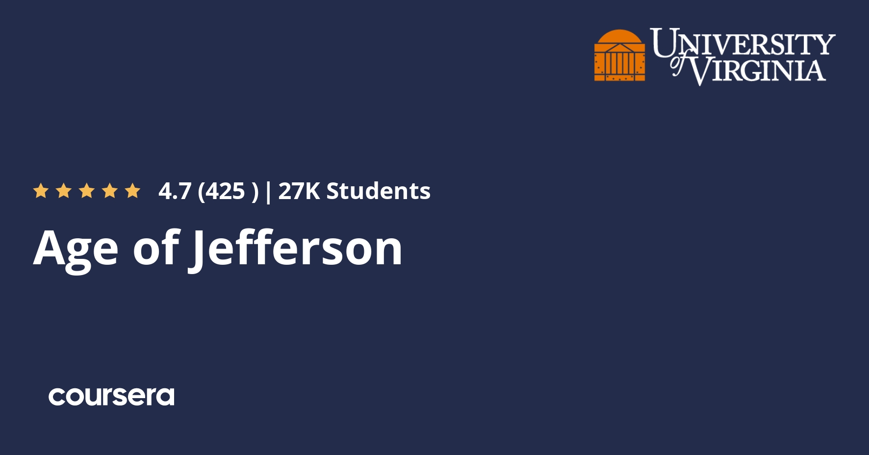 Age of Jefferson - Coursya