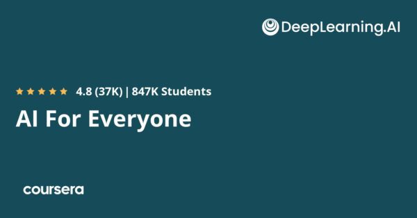 AI For Everyone - Coursya
