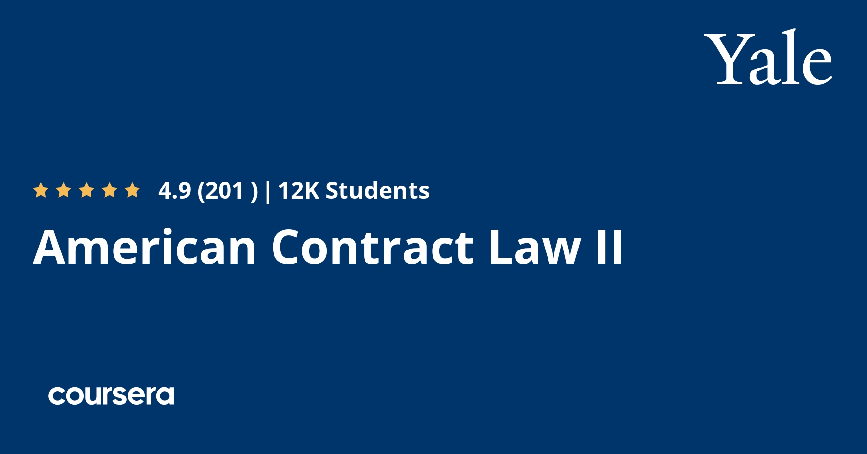 American Contract Law II - Coursya