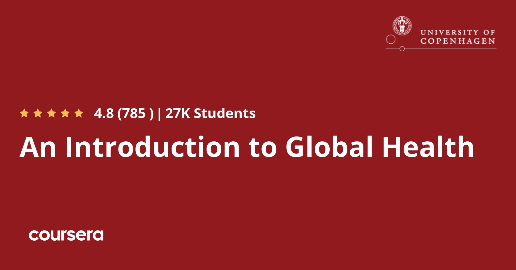 An Introduction to Global Health - Coursya