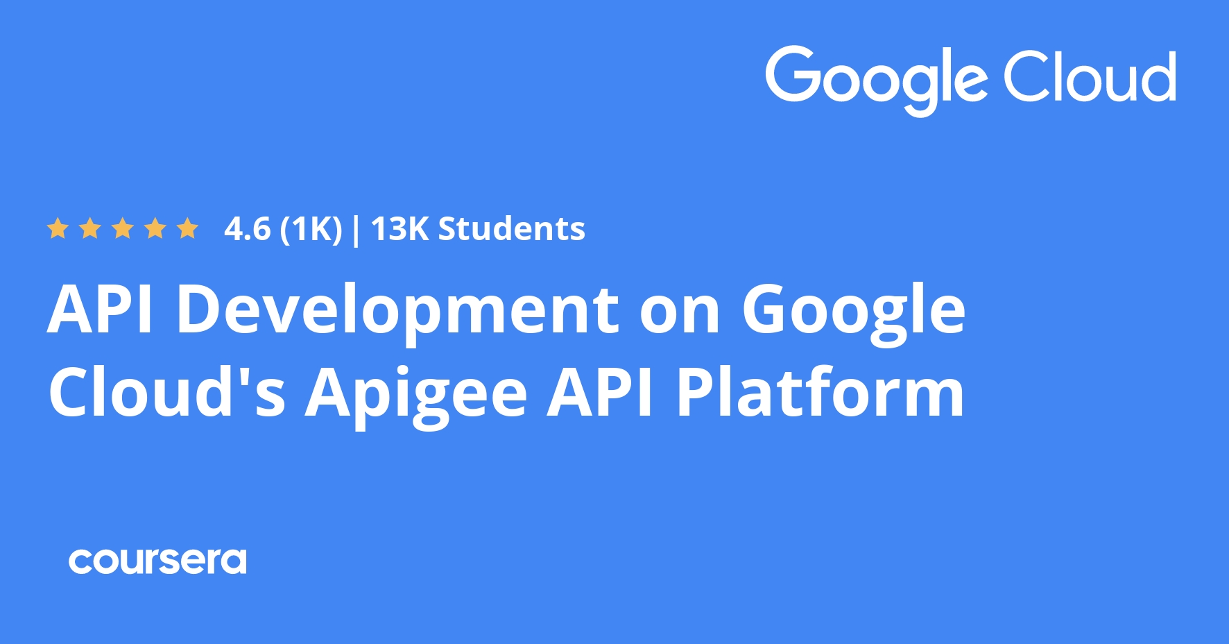 API Development on Google Cloud's Apigee API Platform - Coursya