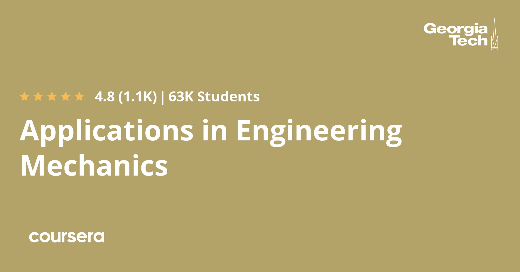 Applications in Engineering Mechanics - Coursya
