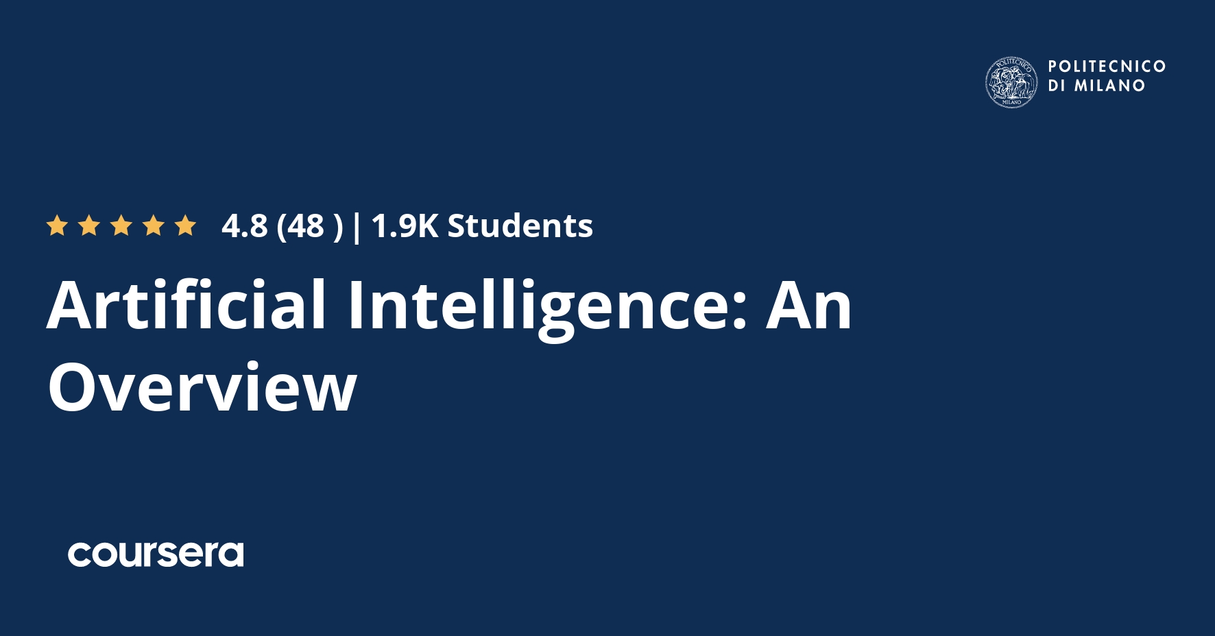 Artificial Intelligence: An Overview - Coursya