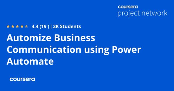 Automize Business Communication using Power Automate - Coursya