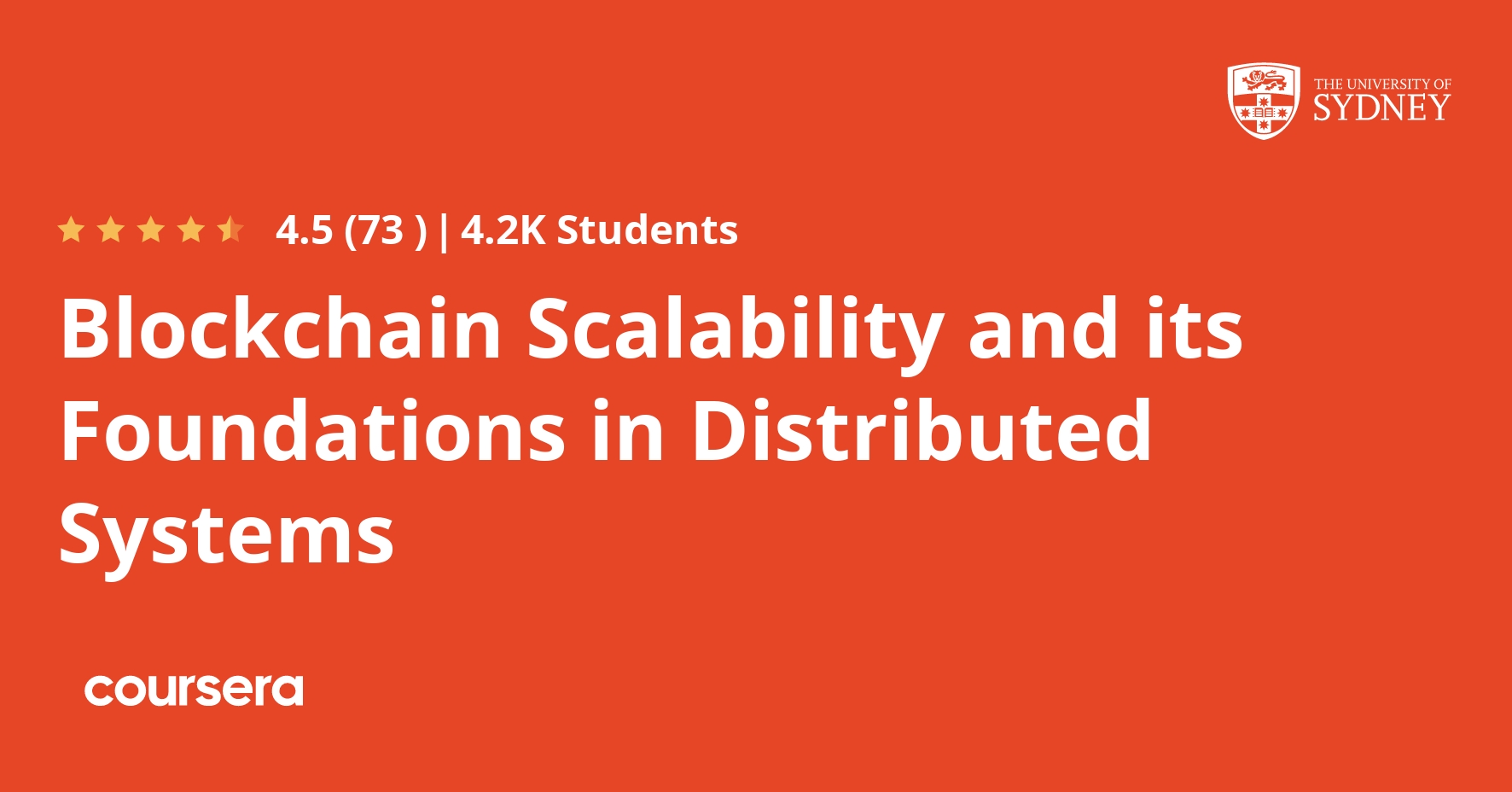 Blockchain Scalability and its Foundations in Distributed Systems - Coursya