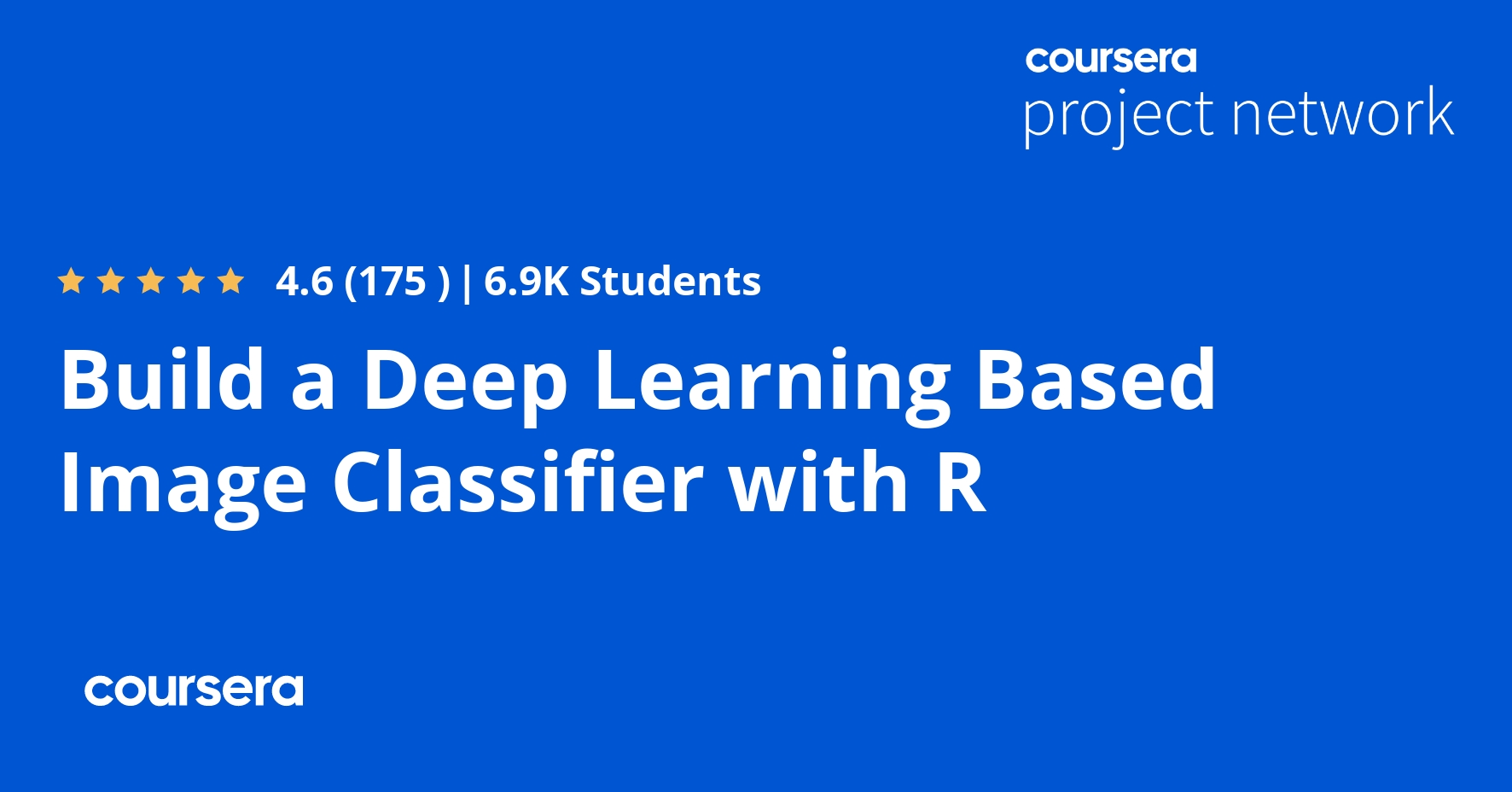 Build a Deep Learning Based Image Classifier with R - Coursya