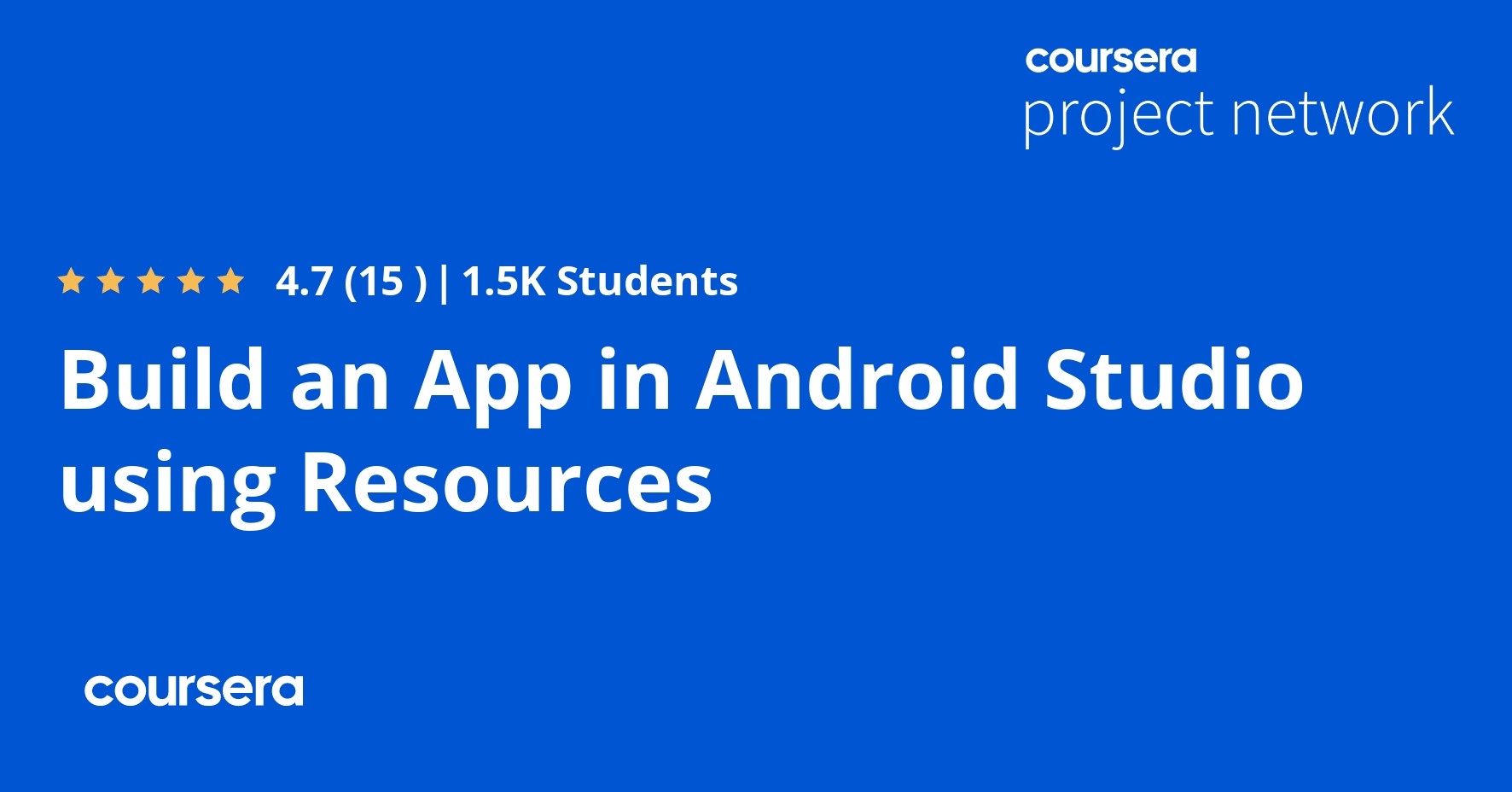Build An App In Android Studio Using Resources Coursya