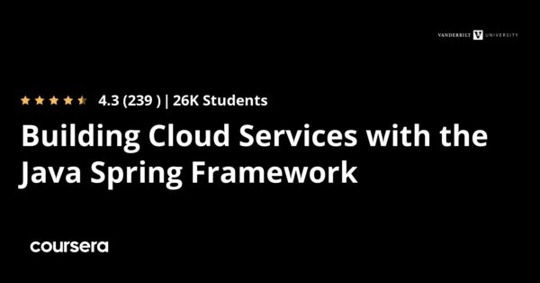 Building Cloud Services with the Java Spring Framework - Coursya