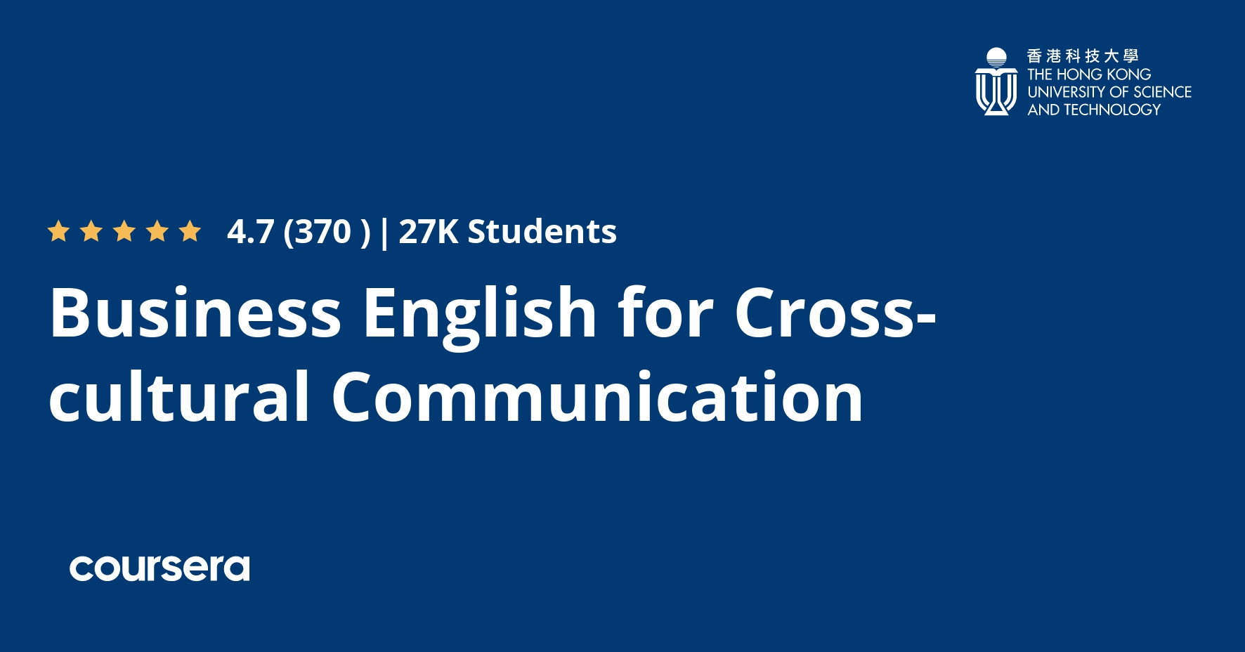 Business English for Cross-cultural Communication - Coursya