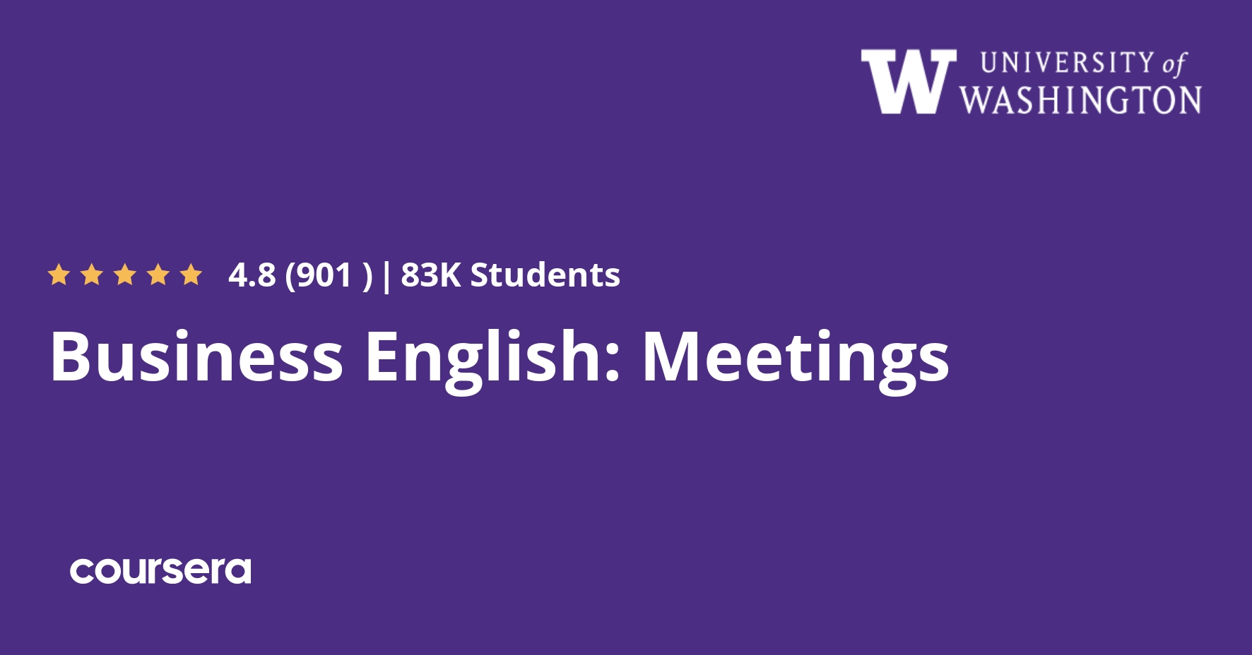 Business English: Meetings - Coursya