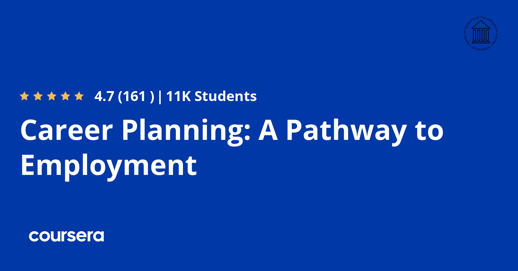 Career Planning: A Pathway to Employment - Coursya