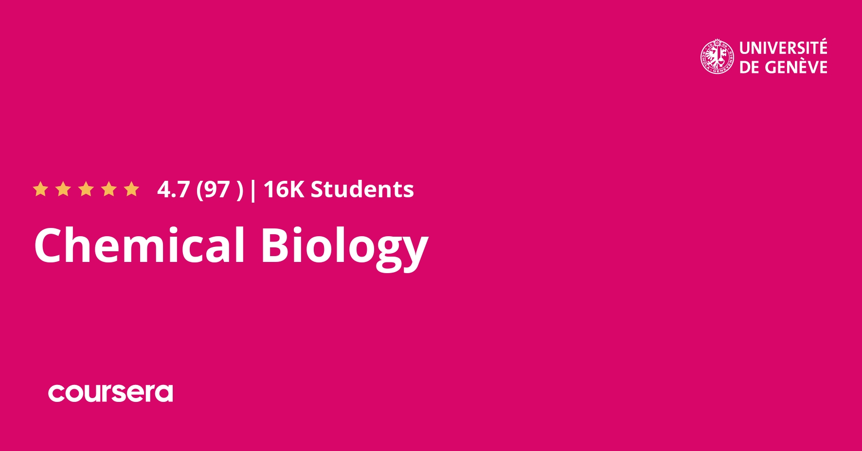 Chemical Biology - Coursya