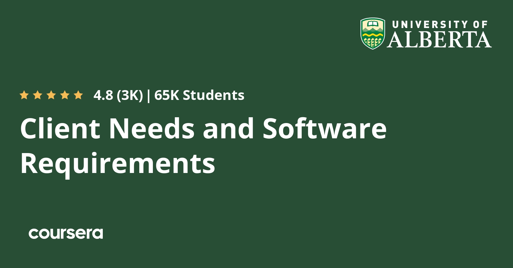 Client Needs and Software Requirements - Coursya