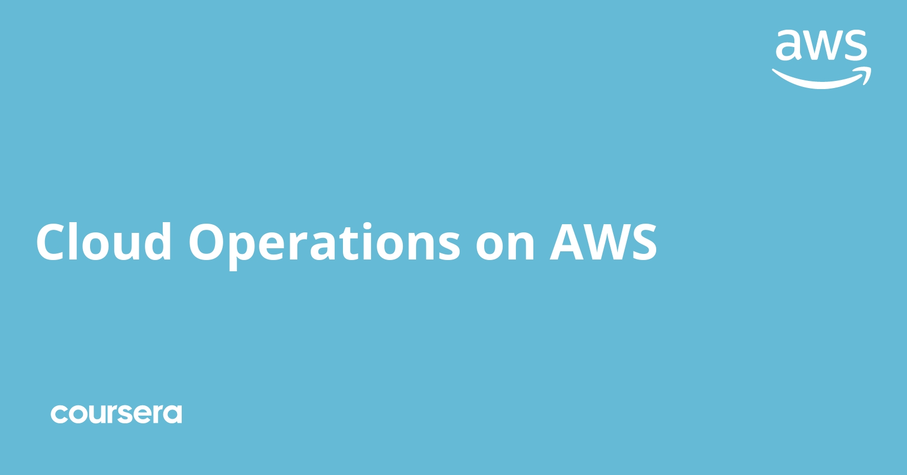Cloud Operations on AWS - Coursya