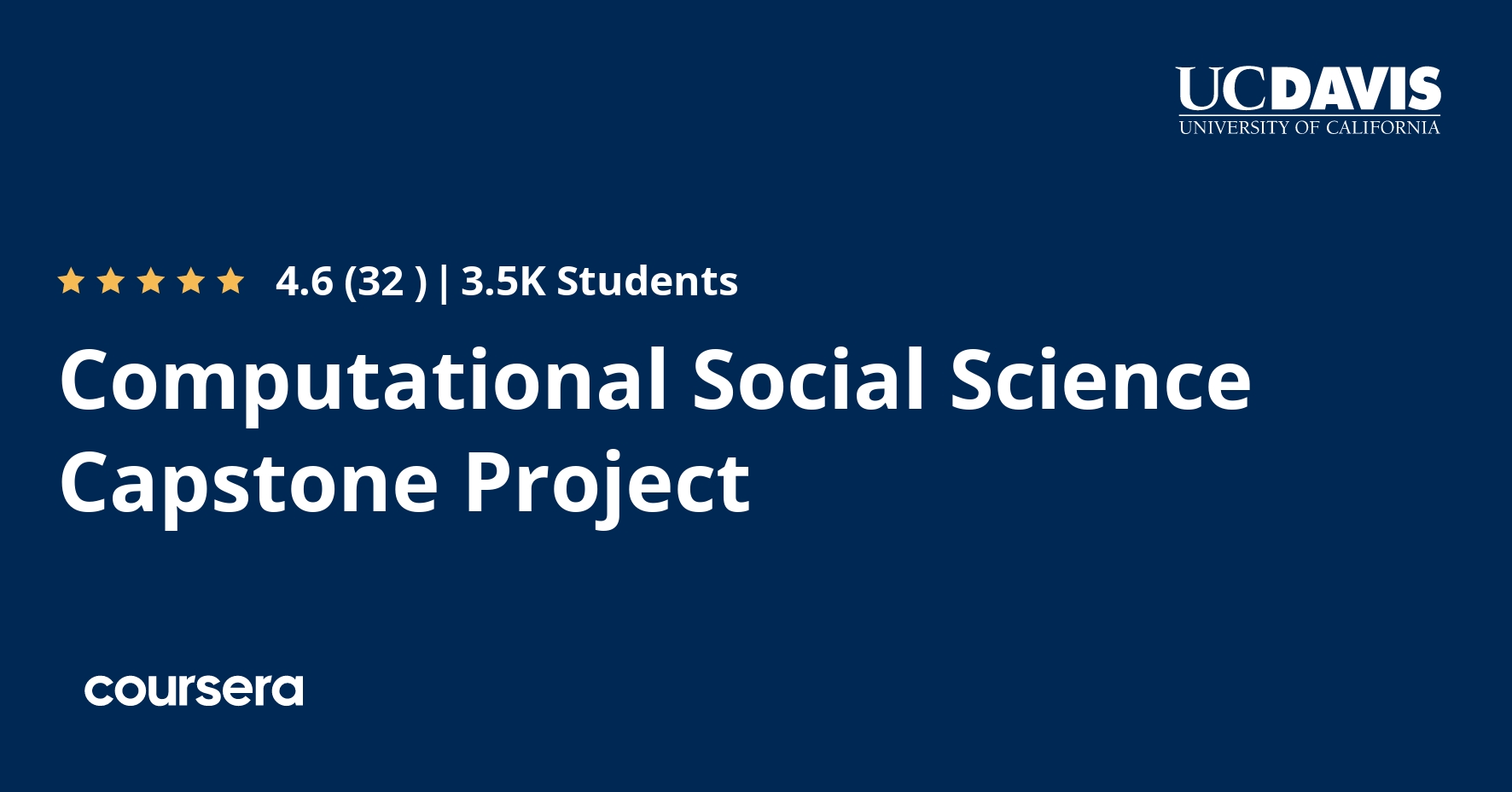 Computational Social Science Capstone Project - Coursya