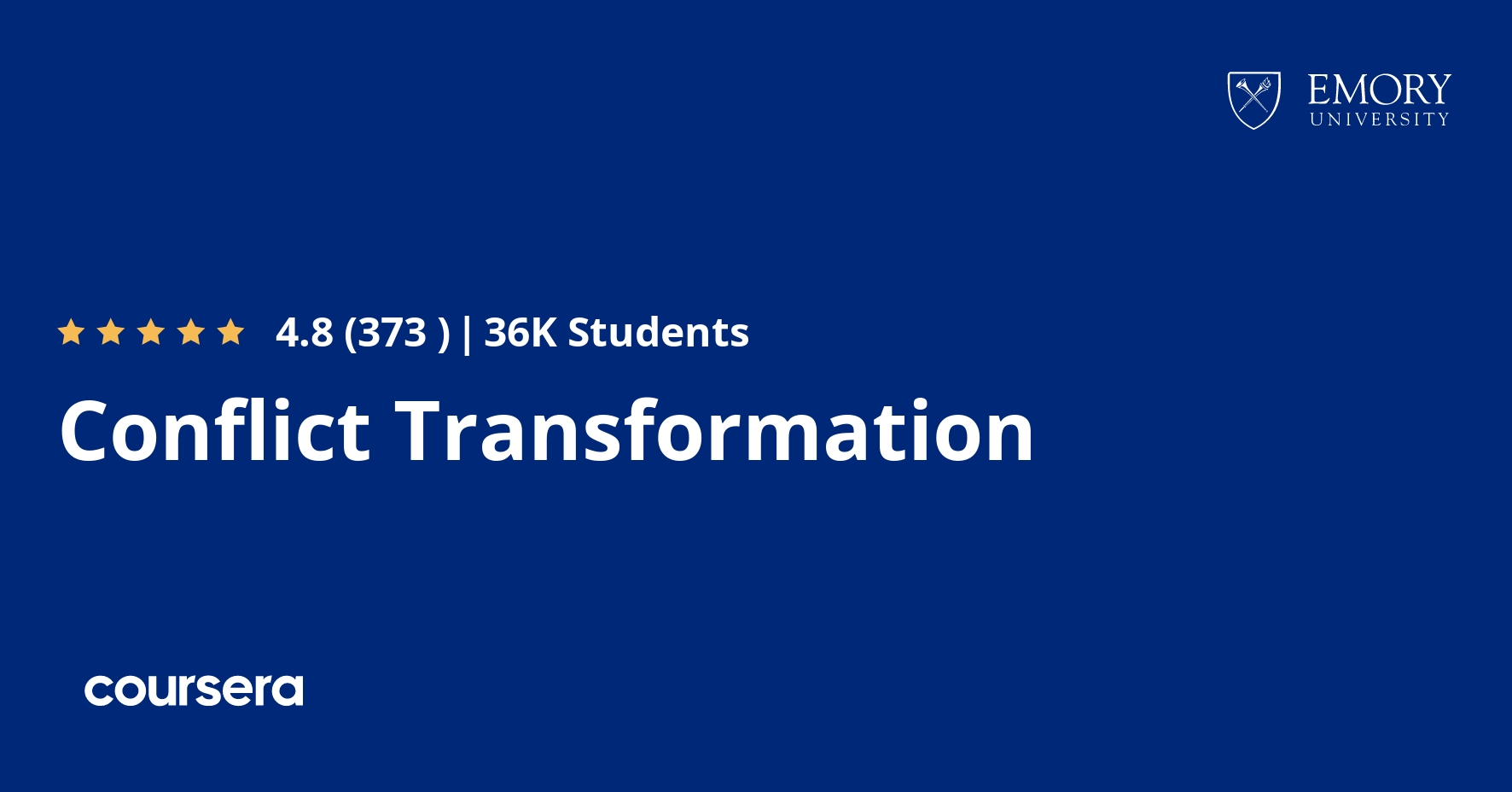 Conflict Transformation - Coursya