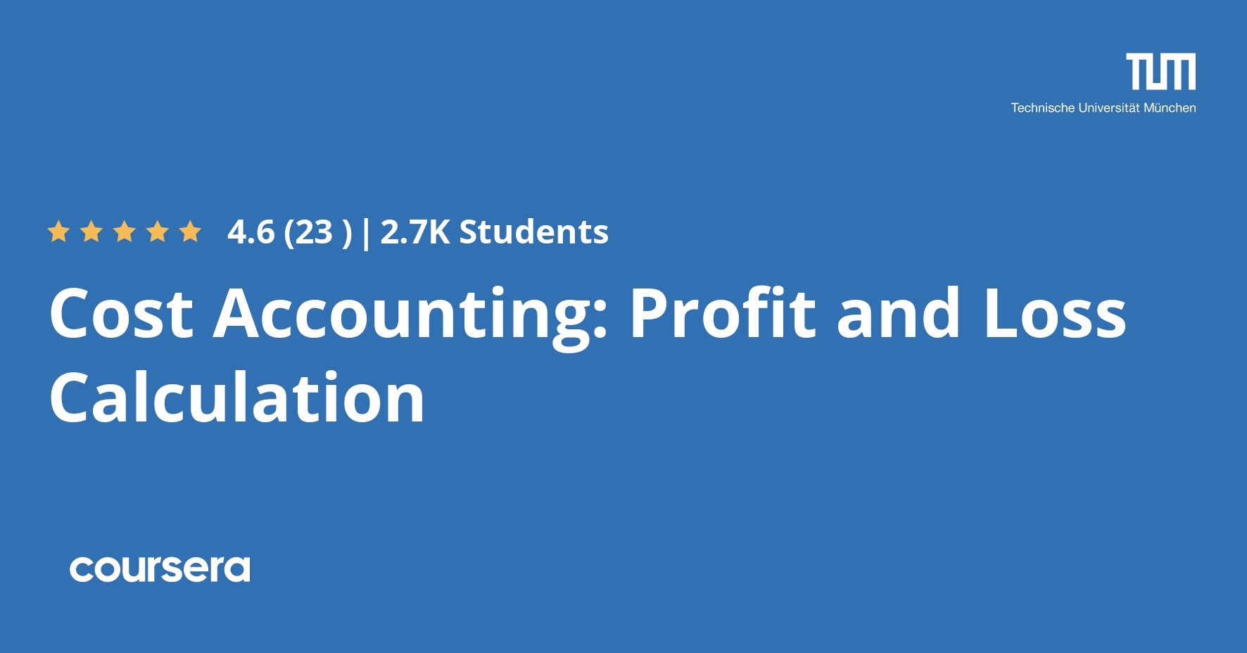Cost Accounting: Profit and Loss Calculation - Coursya