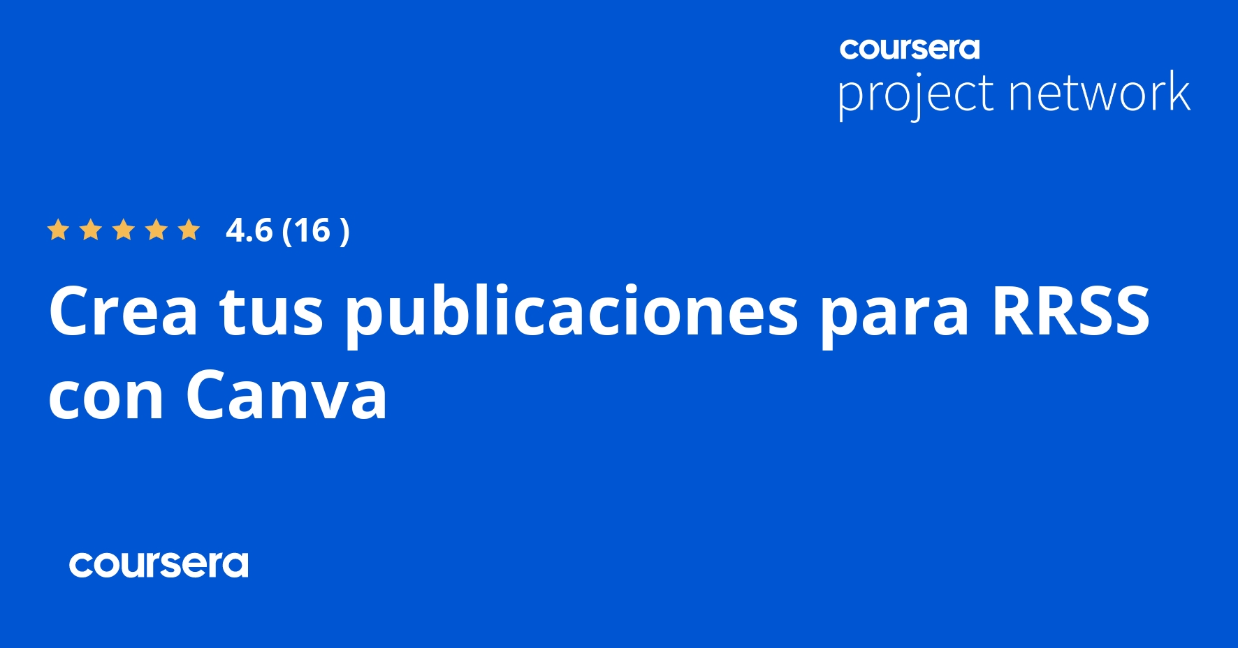 Crea tus publicaciones para RRSS con Canva - Coursya