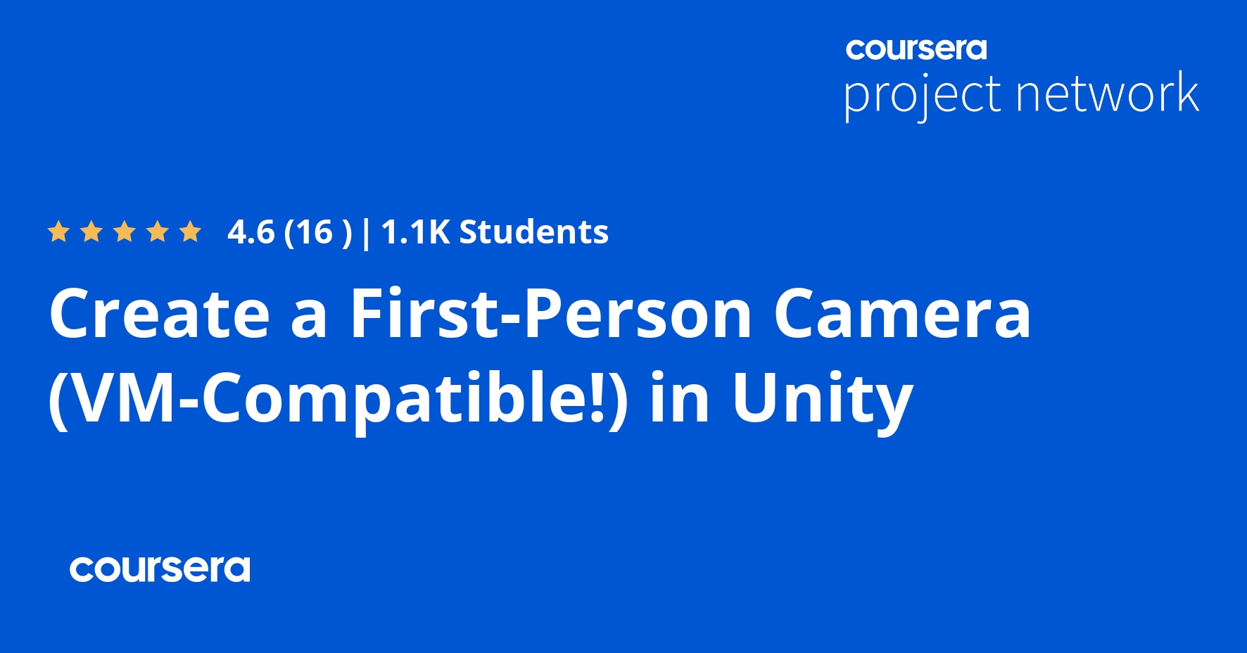Create a First-Person Camera (VM-Compatible!) in Unity - Coursya