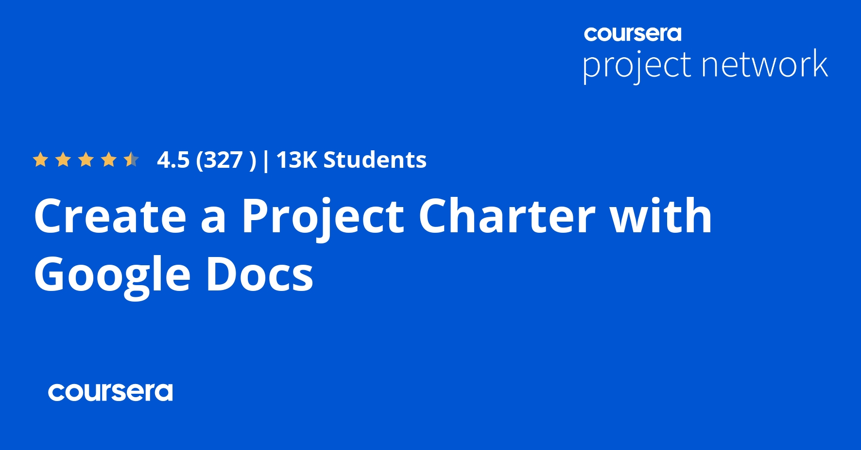 Create a Project Charter with Google Docs - Coursya