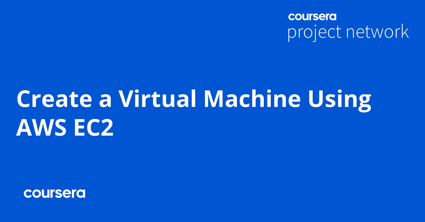 Create a Virtual Machine Using AWS EC2 - Coursya