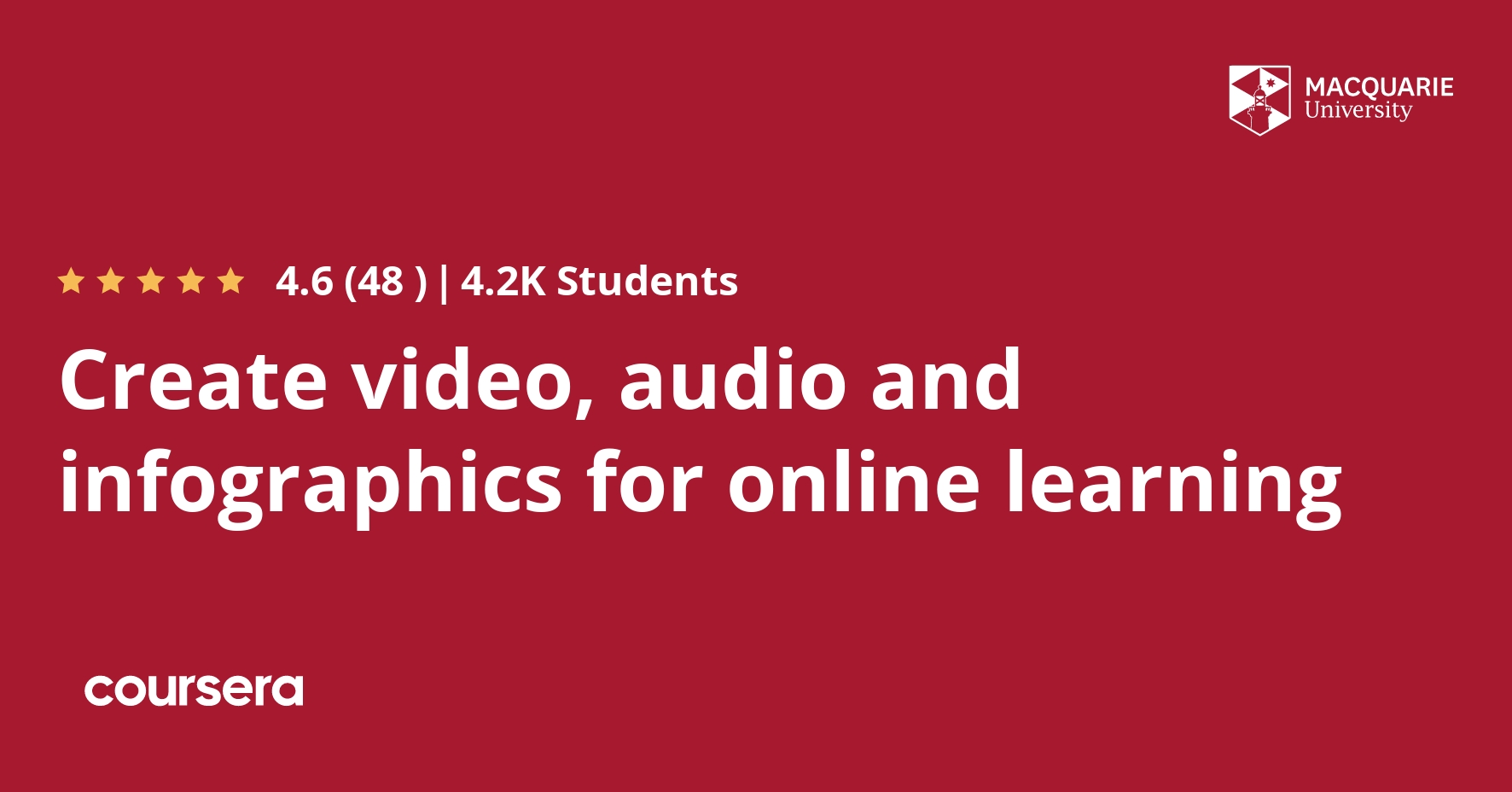 Create video, audio and infographics for online learning - Coursya