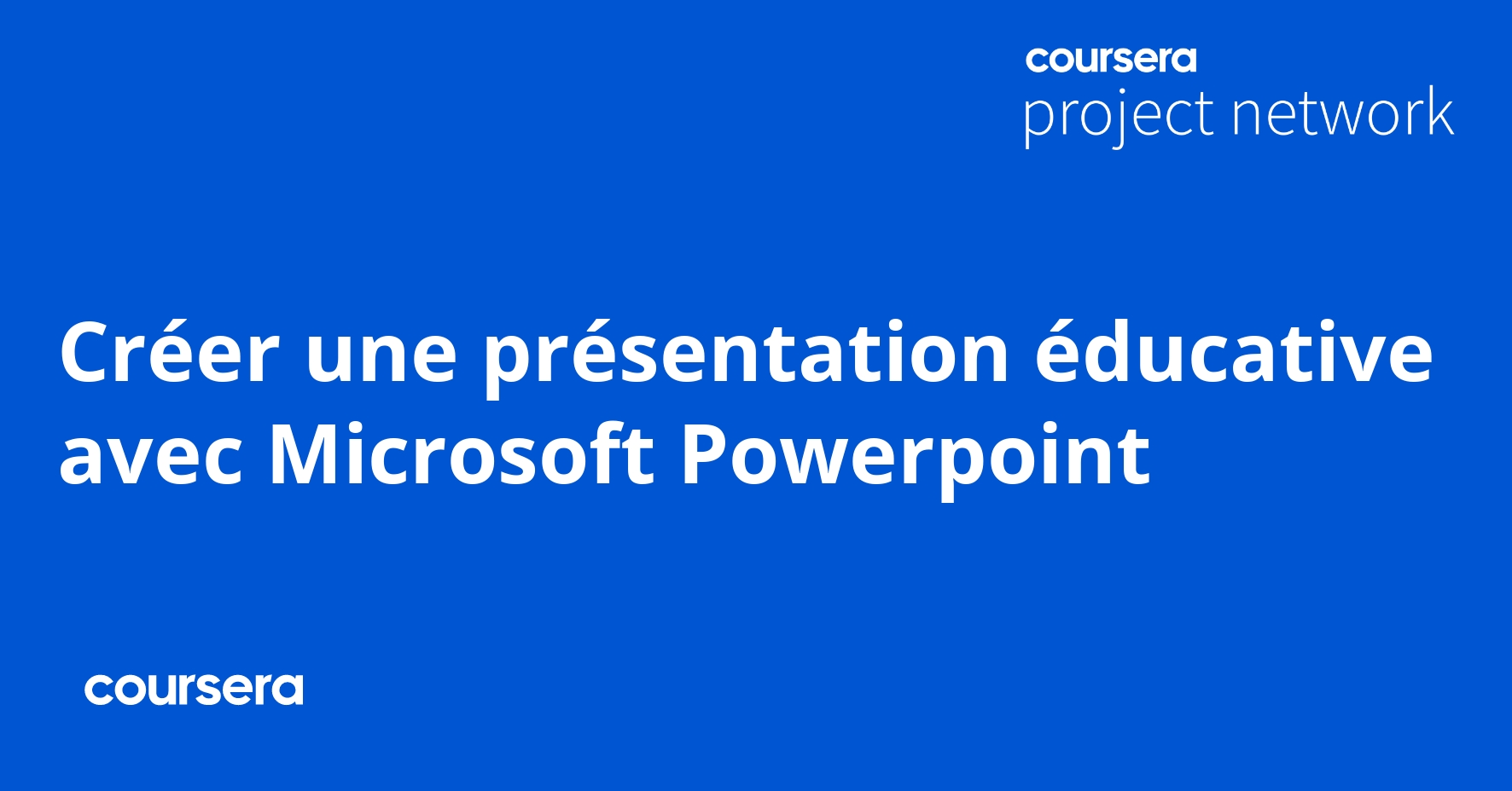 Créer une présentation éducative avec Microsoft Powerpoint - Coursya