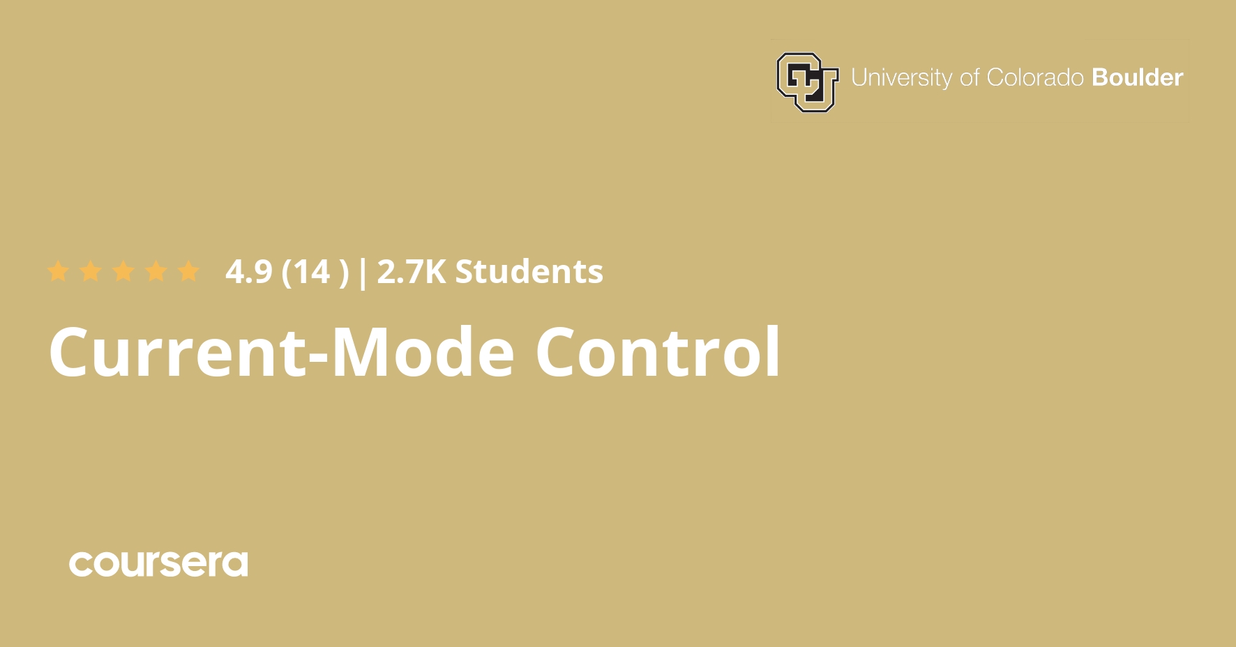 Current-Mode Control - Coursya