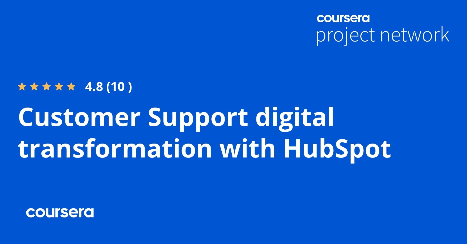 Customer Support digital transformation with HubSpot - Coursya