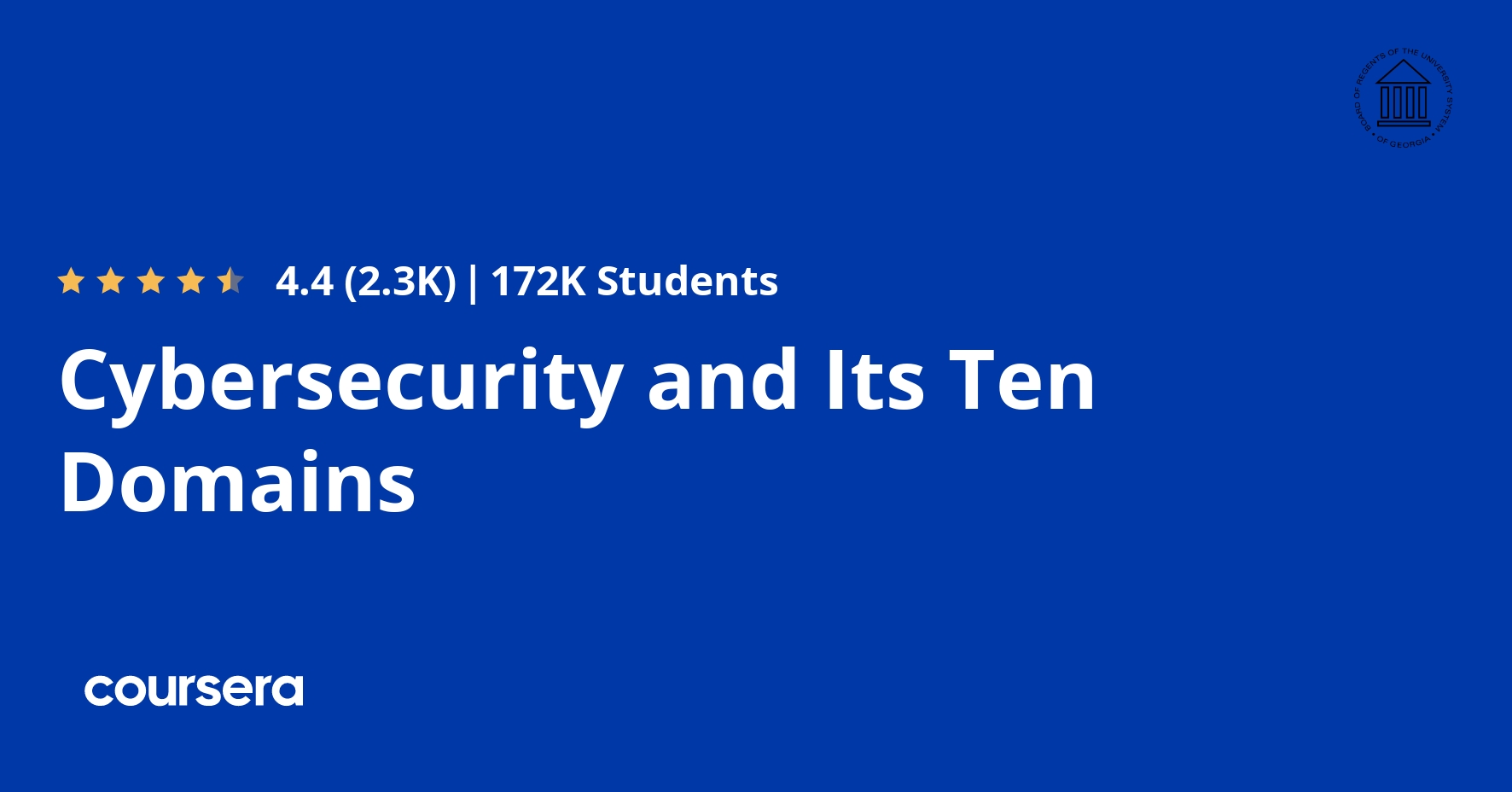 Cybersecurity and Its Ten Domains - Coursya