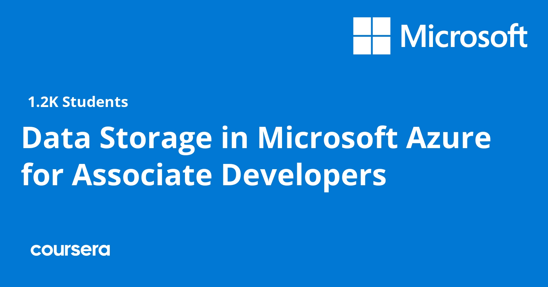 Data Storage in Microsoft Azure for Associate Developers - Coursya