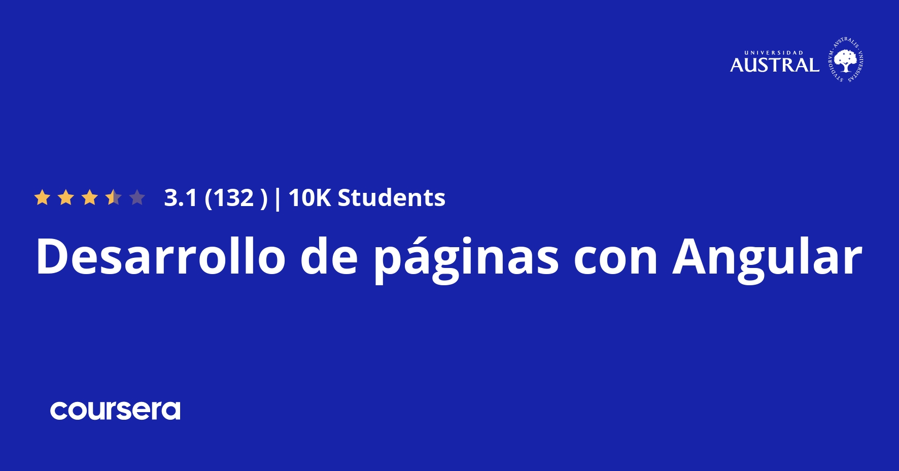 Desarrollo de páginas con Angular - Coursya
