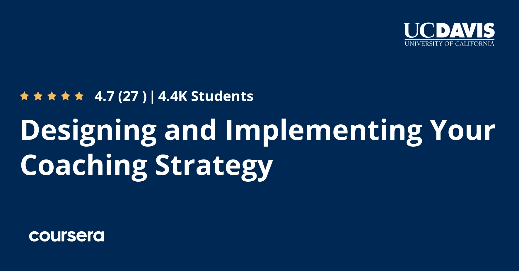 Designing and Implementing Your Coaching Strategy - Coursya