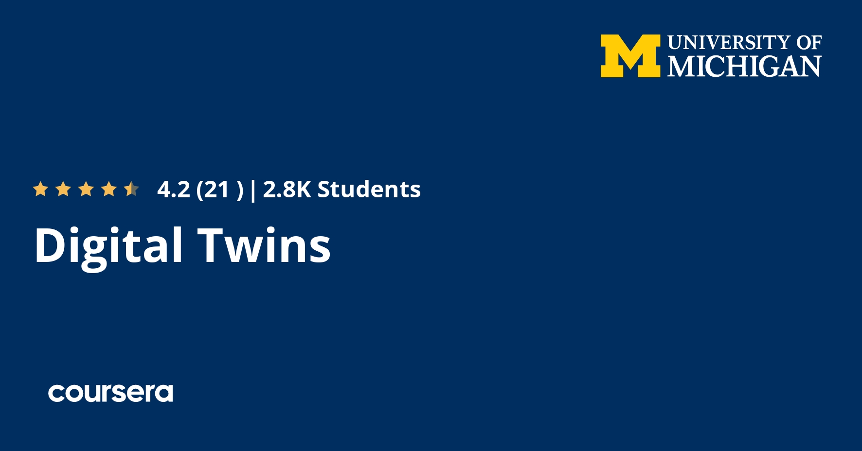 Digital Twins - Coursya