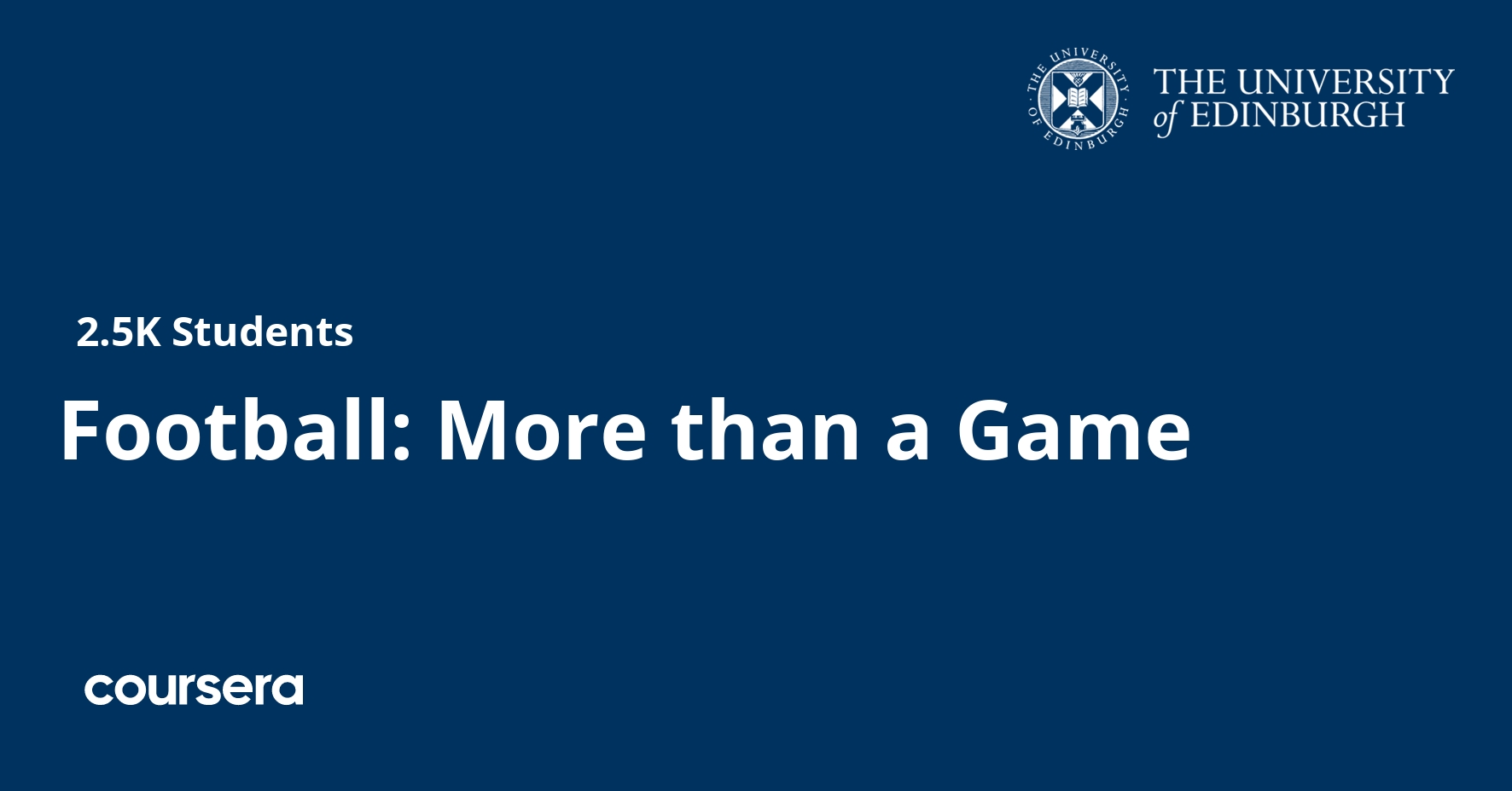 Football: More than a Game - Coursya
