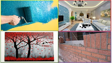 Free Interior Design Tutorial - Interior Decoration Works in Building ...