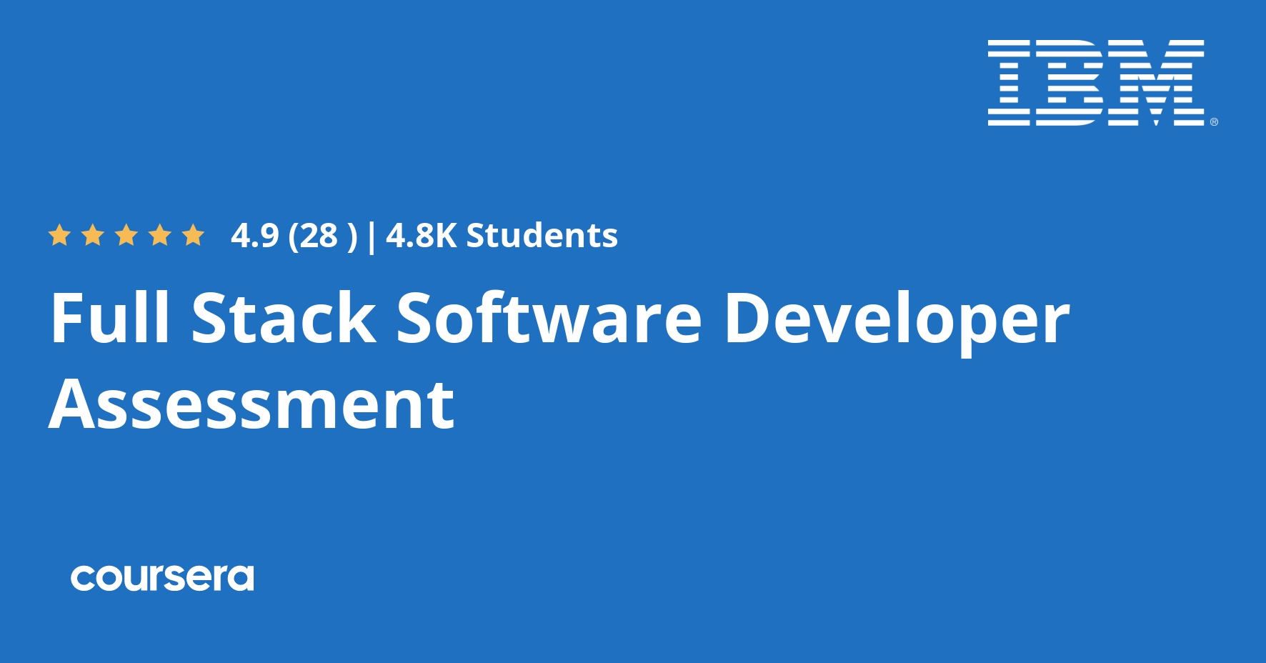 Full Stack Software Developer Assessment - Coursya