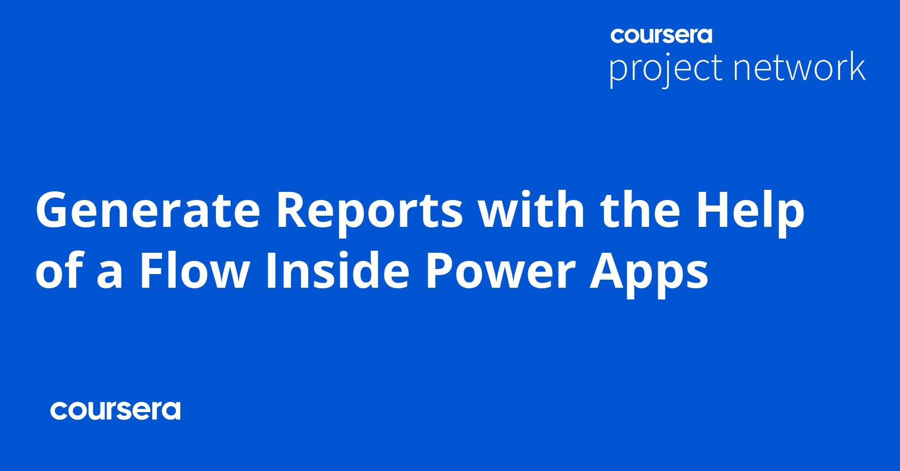 Generate Reports with the Help of a Flow Inside Power Apps - Coursya