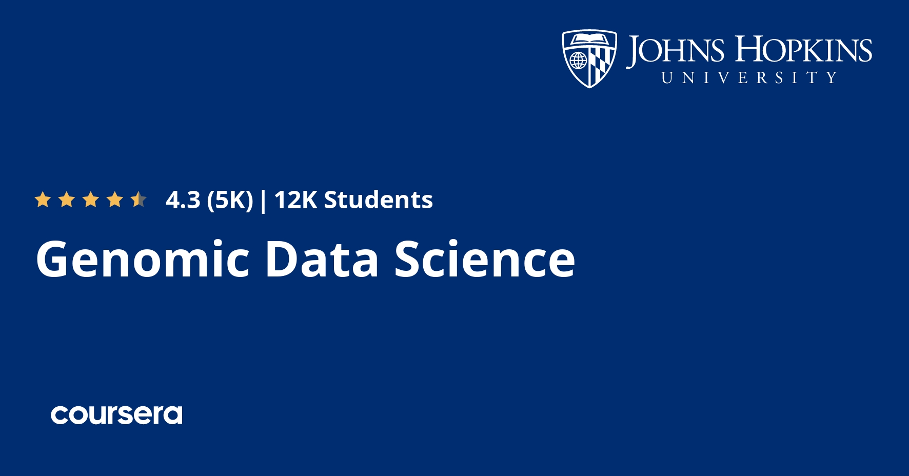 Genomic Data Science Specialization - Coursya