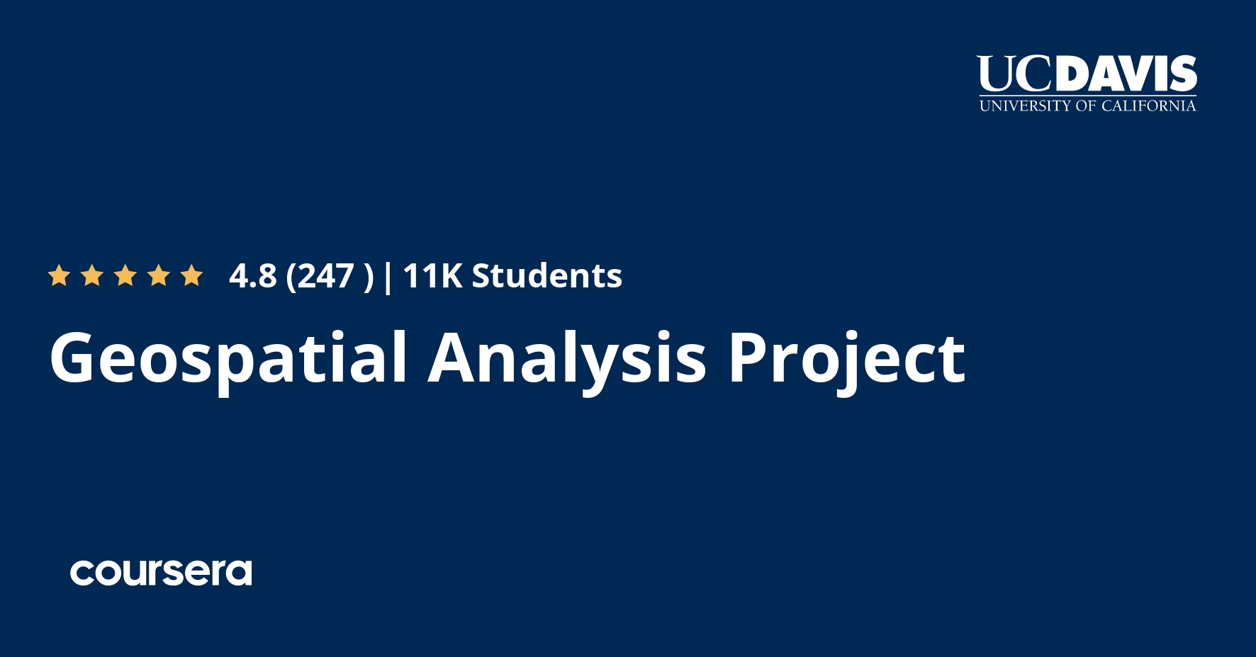 Geospatial Analysis Project - Coursya