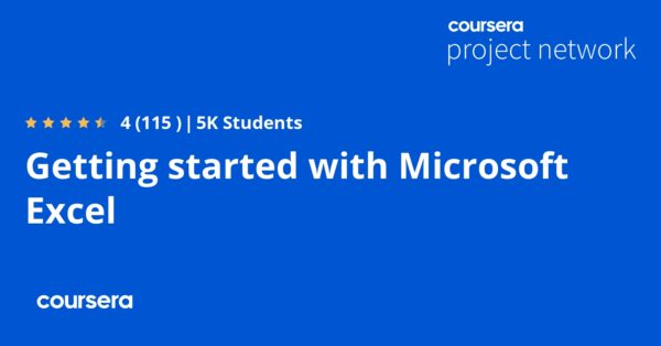 Getting started with Microsoft Excel - Coursya