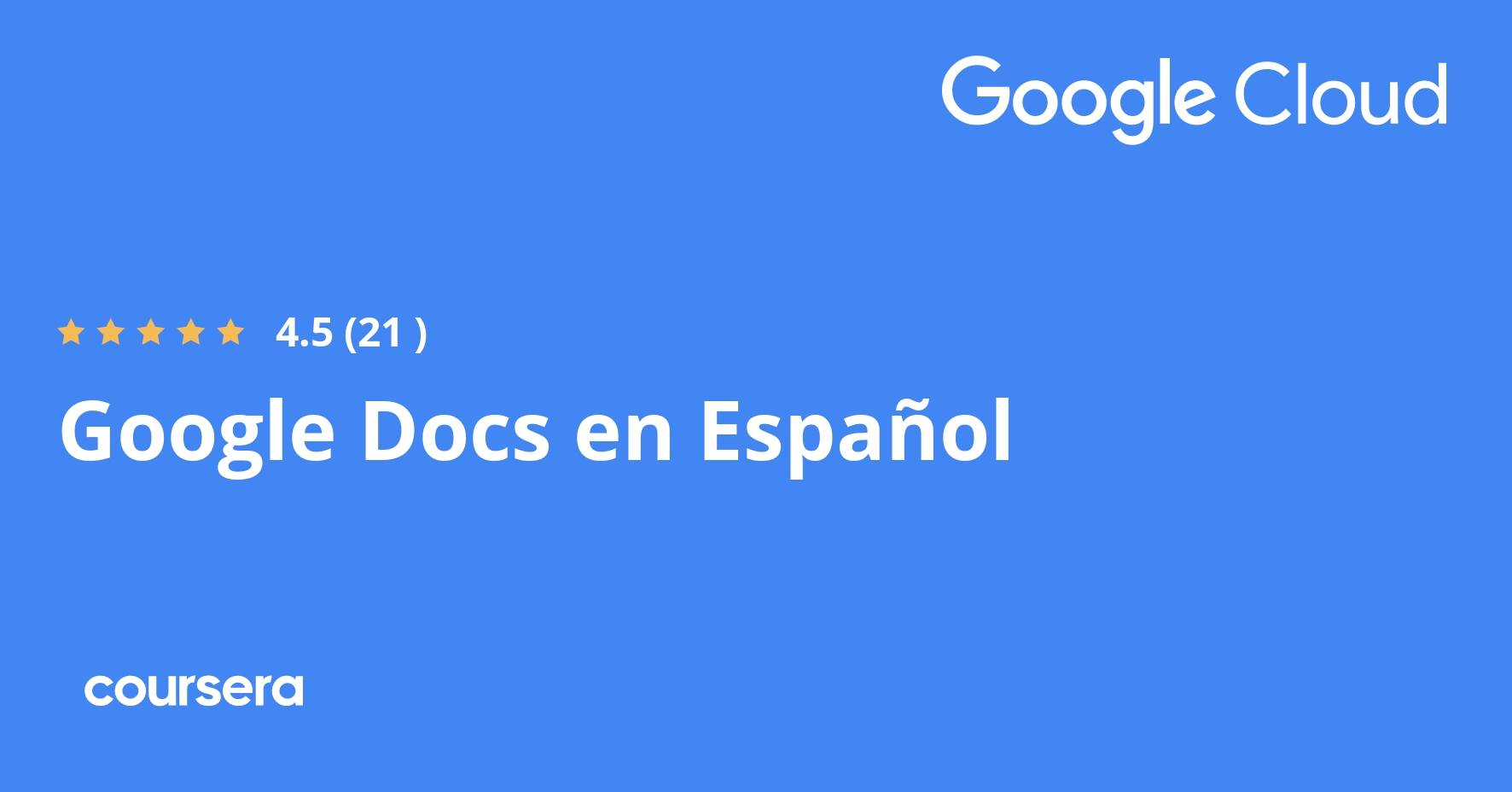 Google Docs en Español - Coursya