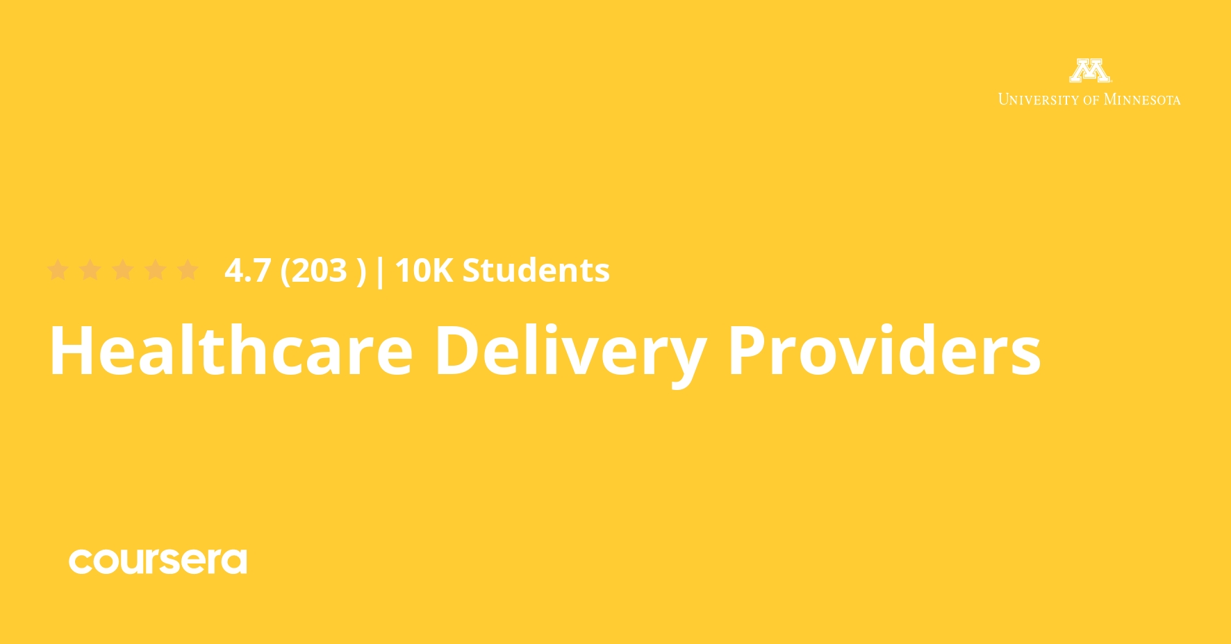 Healthcare Delivery Providers - Coursya