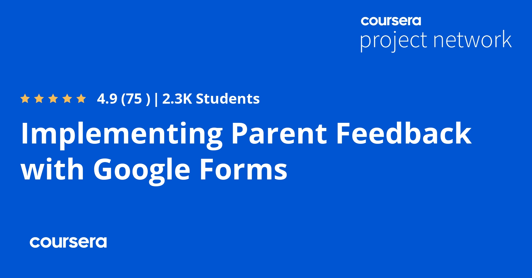 Implementing Parent Feedback with Google Forms - Coursya