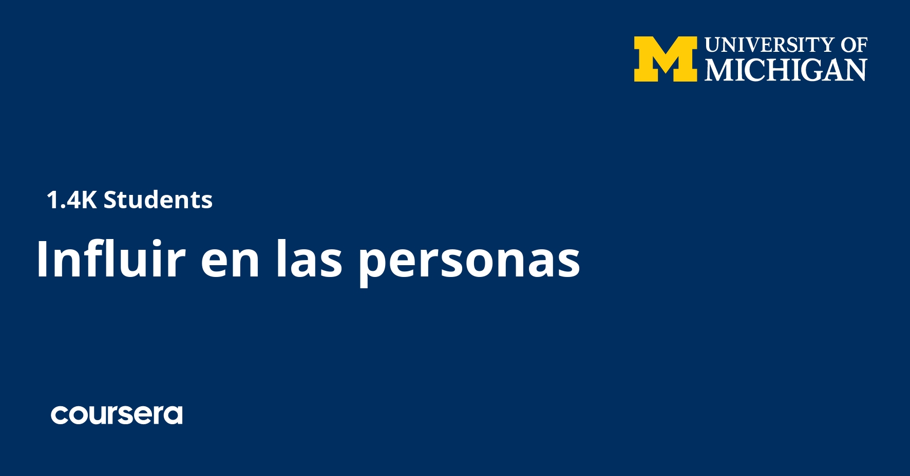 Influir en las personas - Coursya